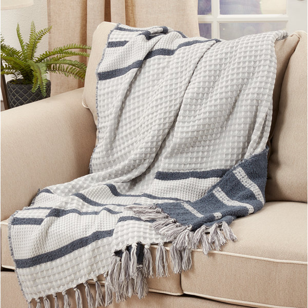 Birch Lane™ Angelica Waffle Throw Blanket And Reviews Wayfair